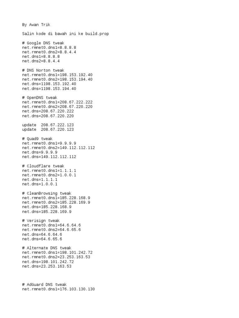 All Dns Build - Prop | PDF | Computers