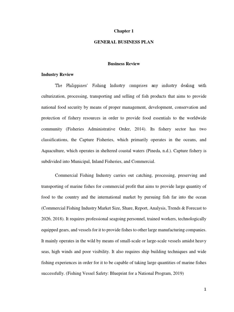 Business Plan For Fishing Industry | PDF | Commercial Fishing | Fishing ...