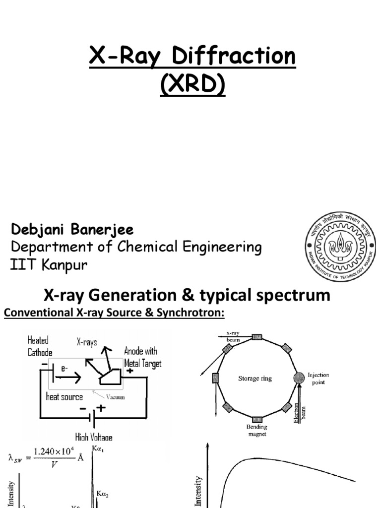 XRD Reading Material PDF | PDF | X Ray Crystallography | Crystal Structure