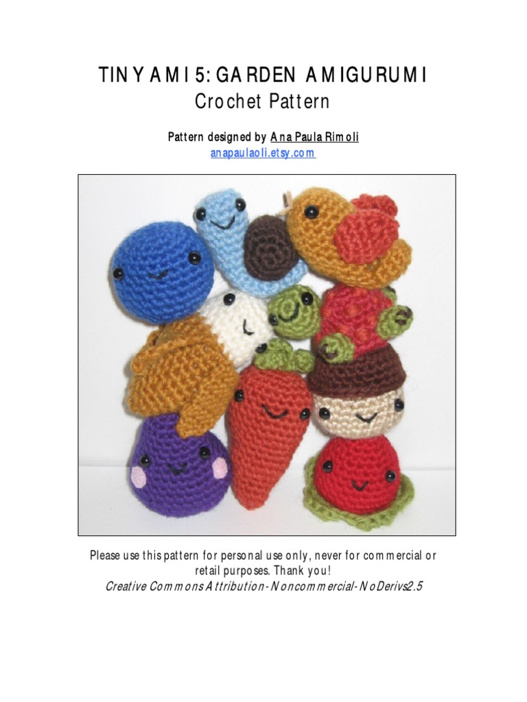 Tiny AMI 5 Crochet Patterns Guide | PDF | Crochet | Textile Arts