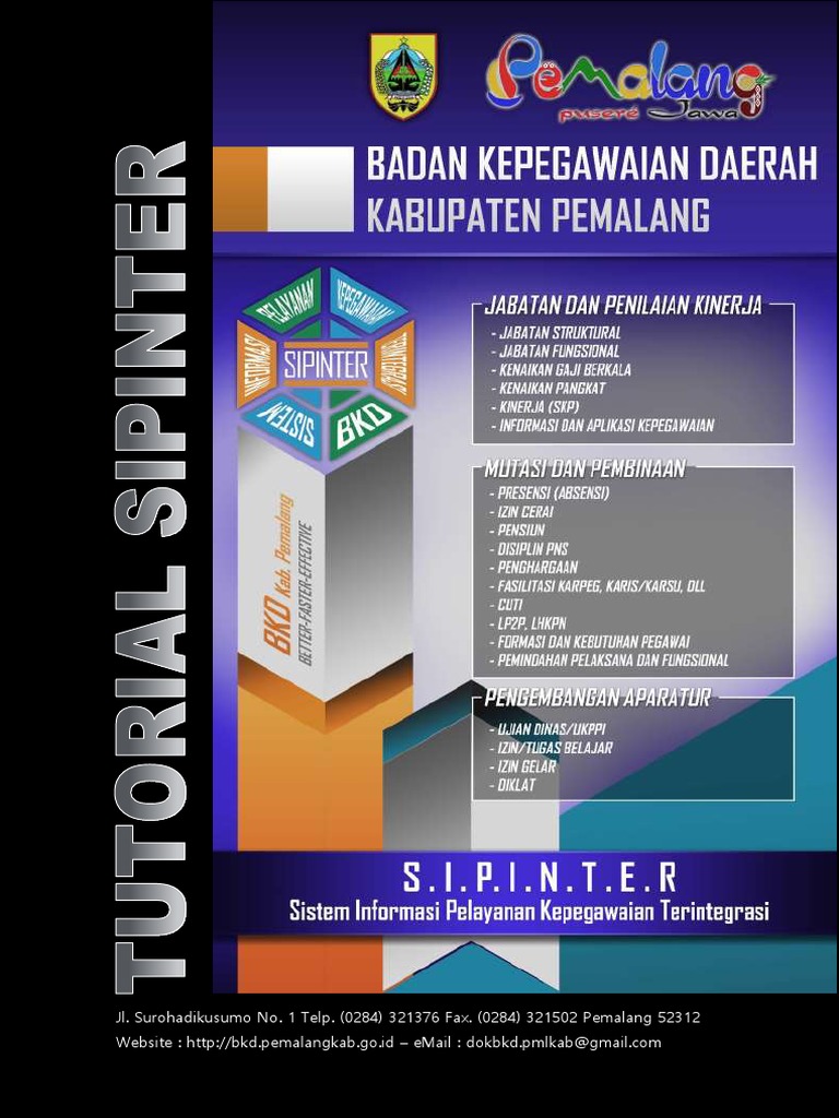 Tutorial Sipinter | PDF | Bisnis | Pengelolaan Keuangan & Uang