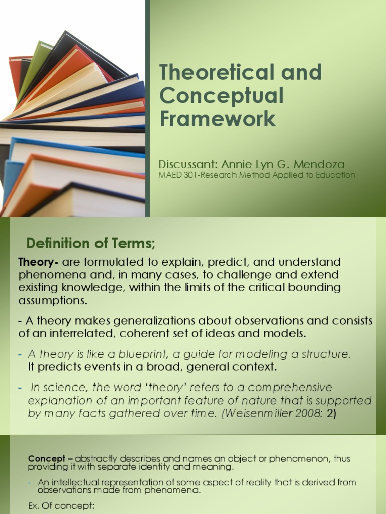 Theoretical - Conceptual Framework | PDF | Theory | Conceptual Framework
