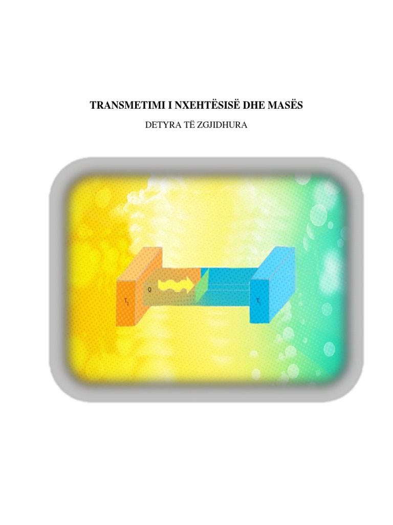 Materiali Per Transmetim Te Nxehtesise Dhe Mases PDF | PDF