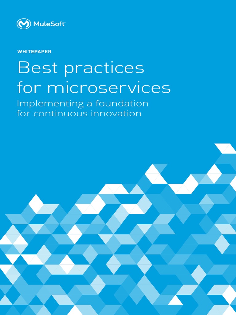 MuleSoft - Best Practices For Microservices | PDF | Application ...