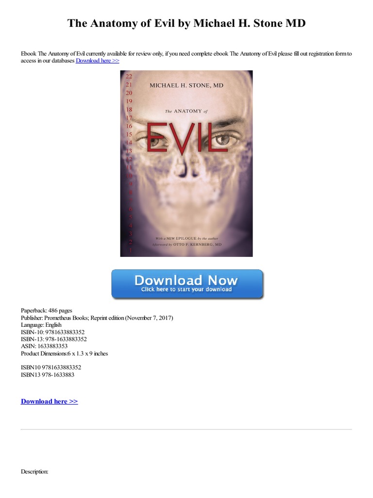 The Anatomy of Evil | PDF | Evil | Serial Killer