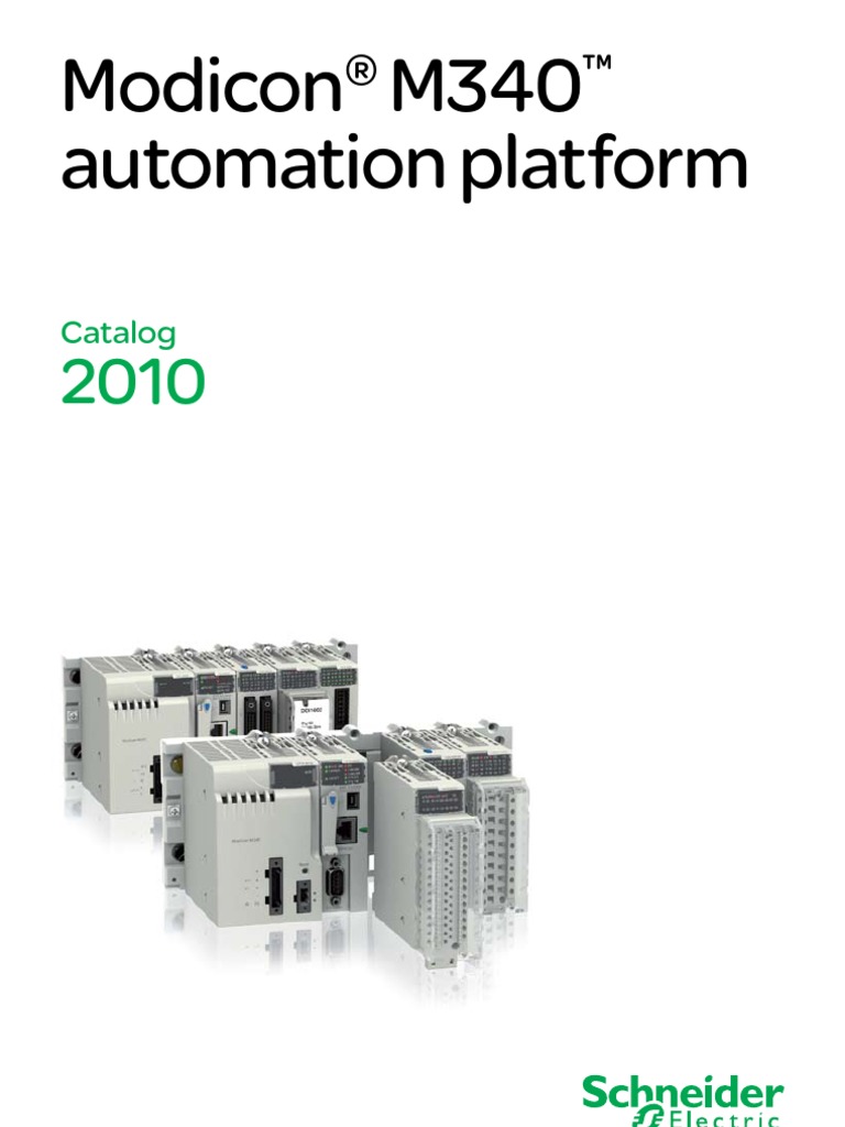 45PLC M340 | PDF | Automation | Programmable Logic Controller