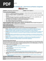 Edtpa Lesson Plan 1-3 | PDF | Life | Cell (Biology)