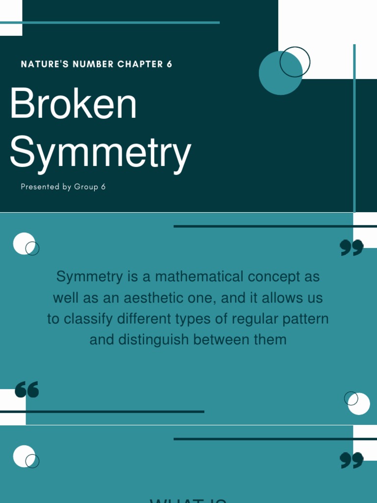 Broken Symmetry MMW | PDF