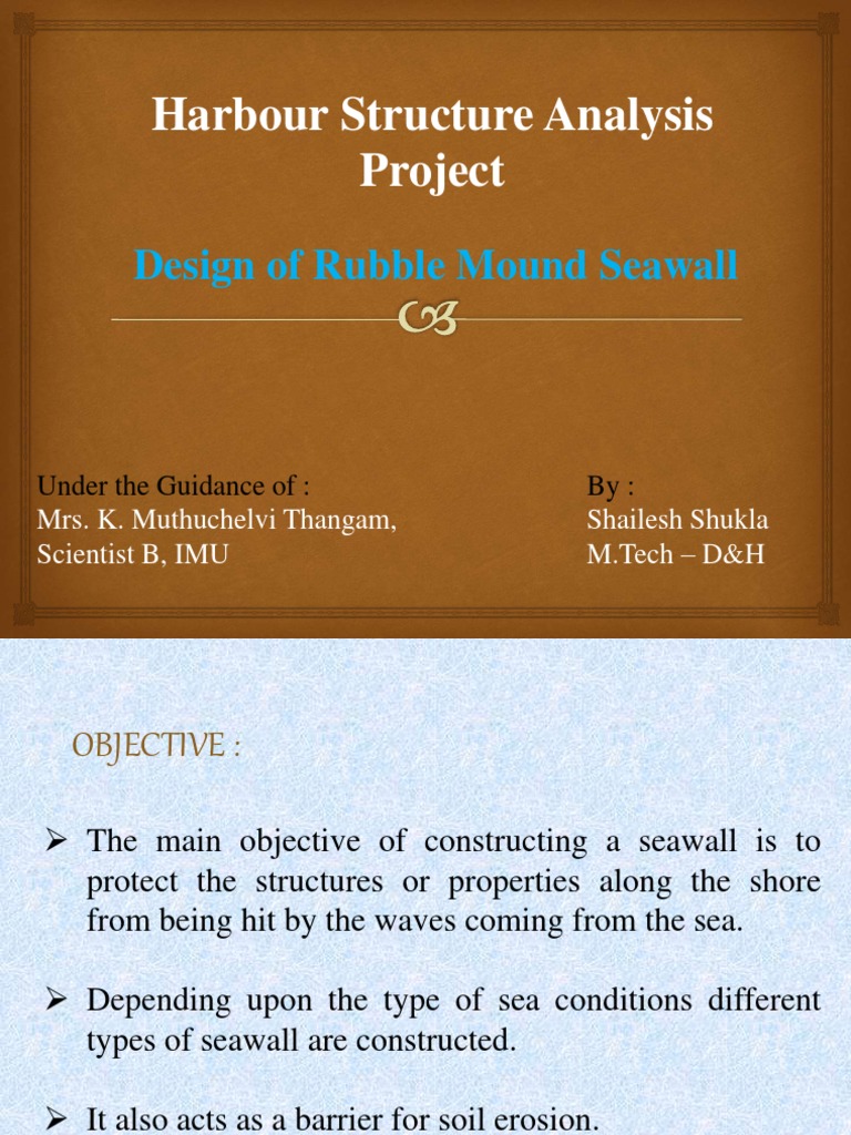 Design of Seawall PDF | PDF | Beach | Sea