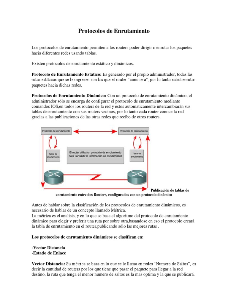 4 - Enrutamiento-Estatico PDF | PDF | Enrutador (Computación) | Enrutamiento