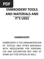 7 TLE - Different Stitches | PDF | Art | Lifestyle