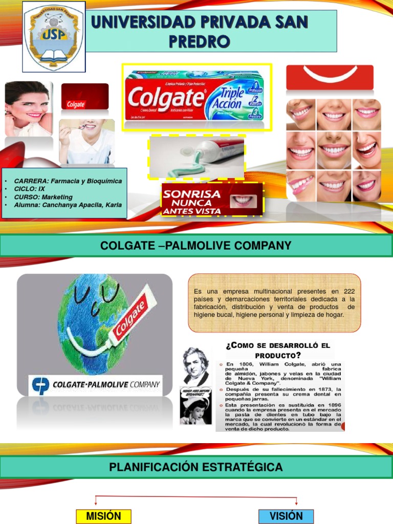 Marketing Mix Colgate | PDF | Producto (Negocio) | Marketing