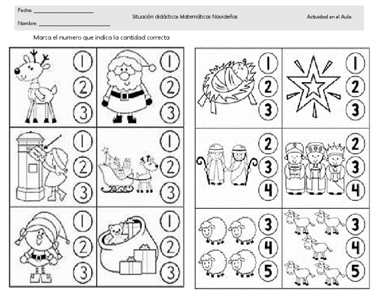 Marca El Numero Que Indica La Cantidad Correcta | PDF