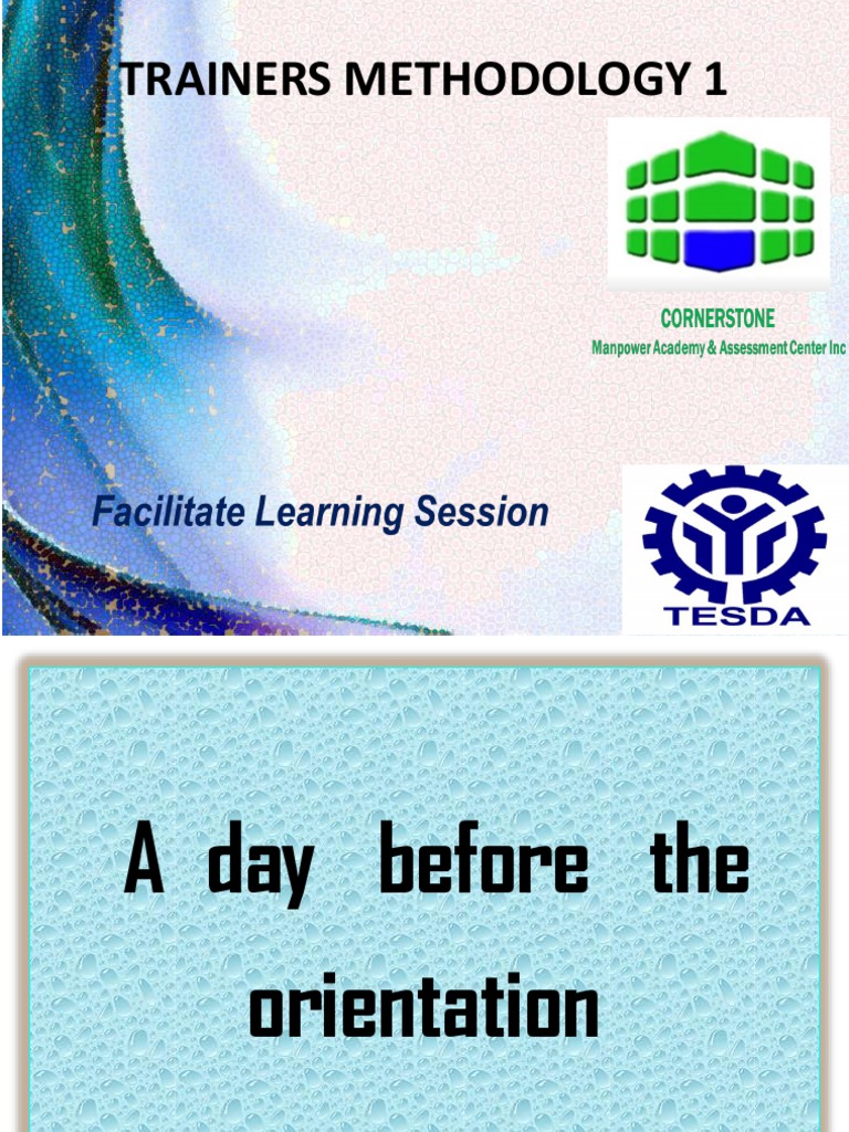 Trainers Methodology 1 | PDF | Cognitive Behavioral Therapy | Caregiver