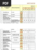 Hse Training Plan Template Excel | PDF | Occupational Safety And Health ...