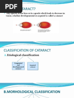 NS Grading of Cataract | PDF