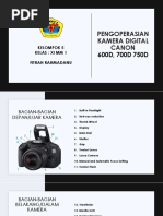 Mengenali Fungsi Tombol Dan Bagian Kamera DSLR | PDF | Komputer