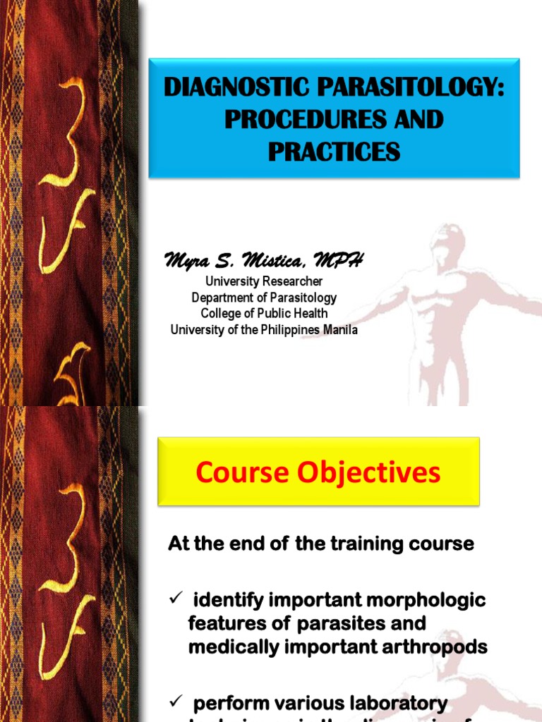 Diagnostic Parasitology Procedures Guide | PDF | Immunology | Medical ...