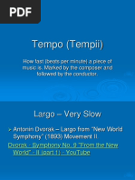Understanding Italian Tempo Markings | PDF | Tempo | Leisure
