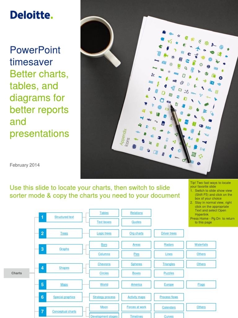 Deloitte Presentation Timesaver Template Apr2014 | PDF | Infographics ...