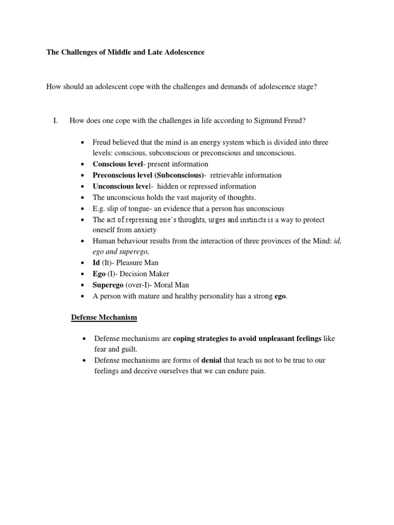 Per Dev Handout | PDF | Id | Defence Mechanisms