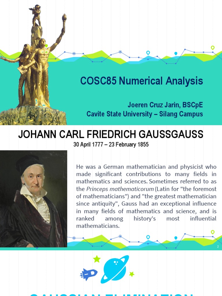 Gauss Elimination Method PDF | PDF | Matrix (Mathematics) | Mathematics ...