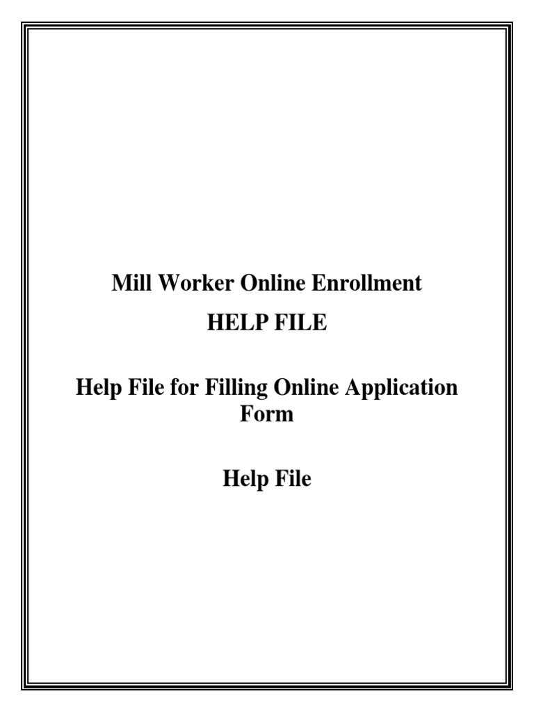 MillWorker English | Download Free PDF | Payments | Identity Document