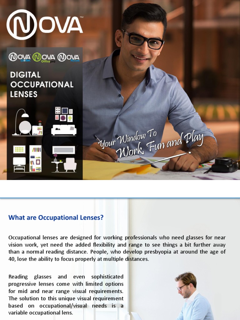 Nova Occupational Lens | PDF | Glasses | Optics