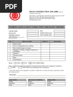 Self Retracting Lifeline Checklist | PDF