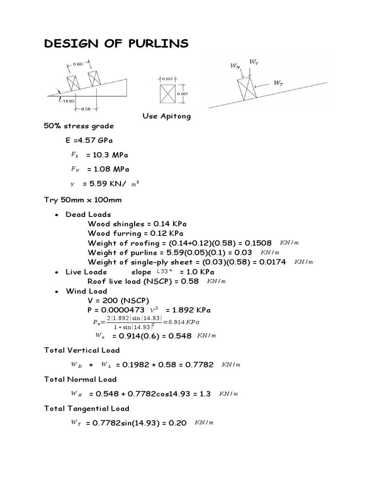 Timber Design | PDF | Truss | Engineering