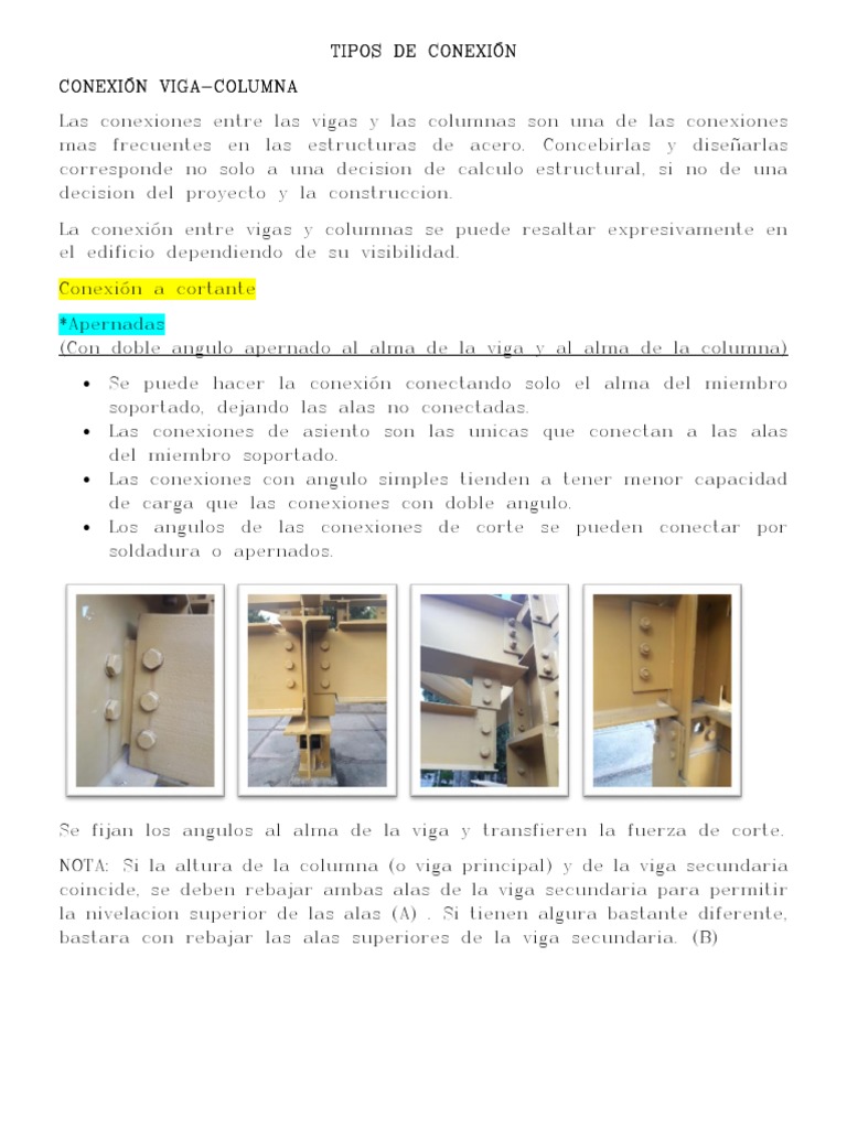 Viga-Columna y Viga-Viga PDF | PDF | Naturaleza