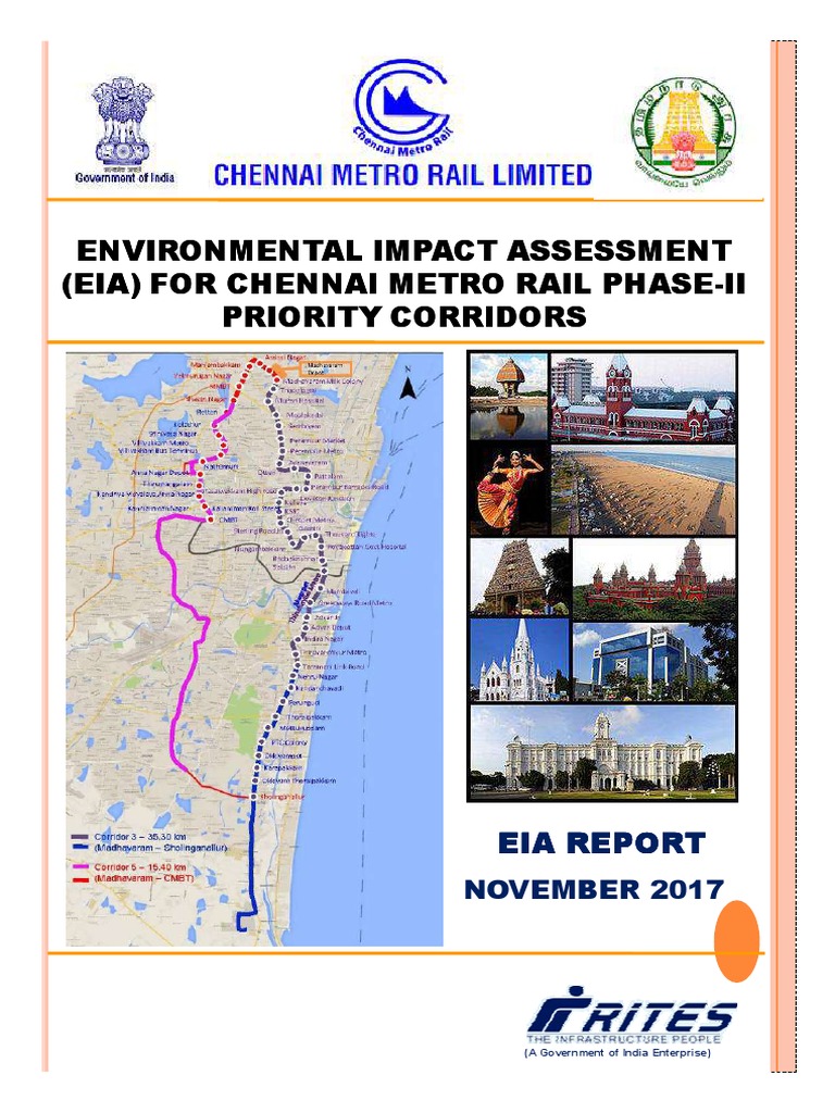 Chennai Metro EIA PDF | PDF | Environmental Impact Assessment | Air ...