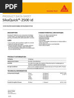 Sikaquick - 1000 | PDF | Concrete | Strength Of Materials