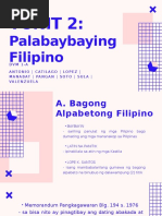 Ang Mga Pantig | PDF