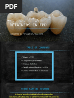 Pontics in Fixed Partial Denture | PDF | Dentures | Mouth