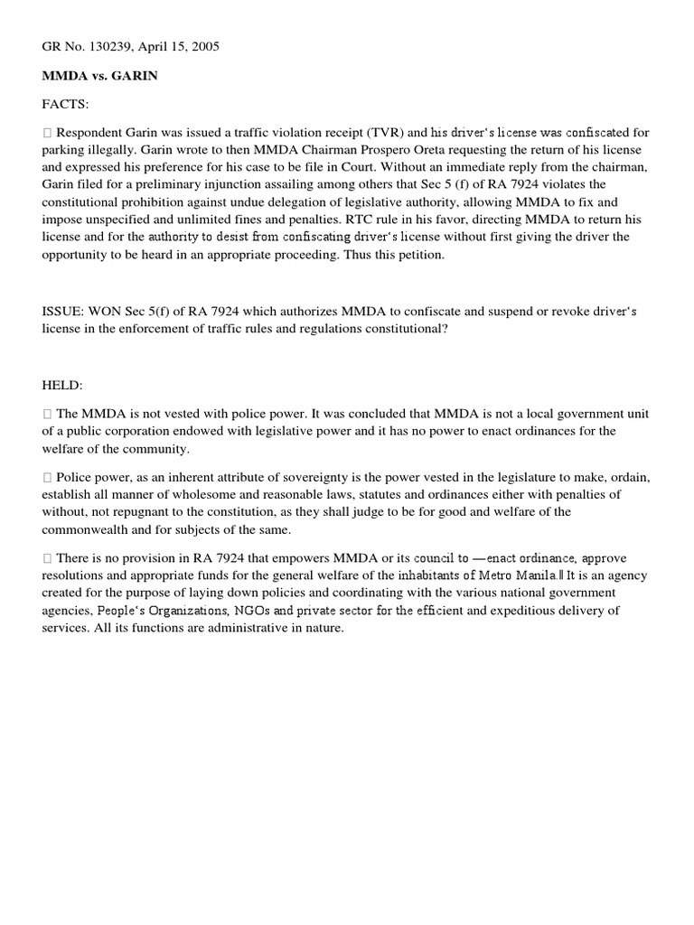Consti 2 Police Power Cases | PDF | Equal Protection Clause | Constitutionality
