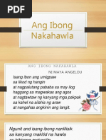 Monologo Ni Basilio Script Project For Filipino El Filibusterismo | PDF