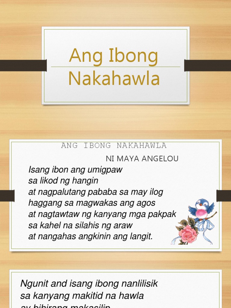 Ang Ibong Nakahawla | PDF