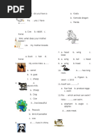 Latihan Soal B Inggris Things in The Classroom | PDF | Graphite