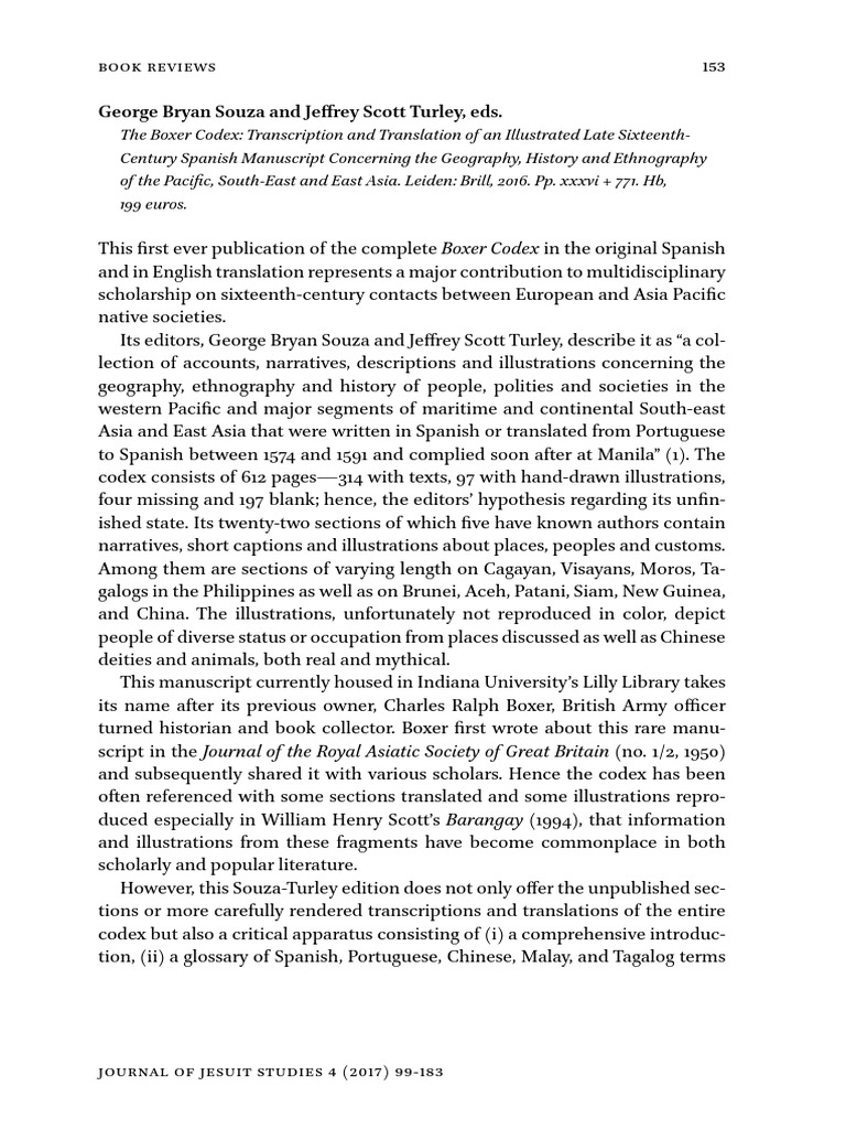 Boxer Codex | PDF | Translations | Books