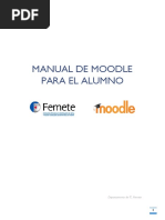 Manual Ambiente de Aprendizaje Virtual CUAM | PDF | Blog | Moodle