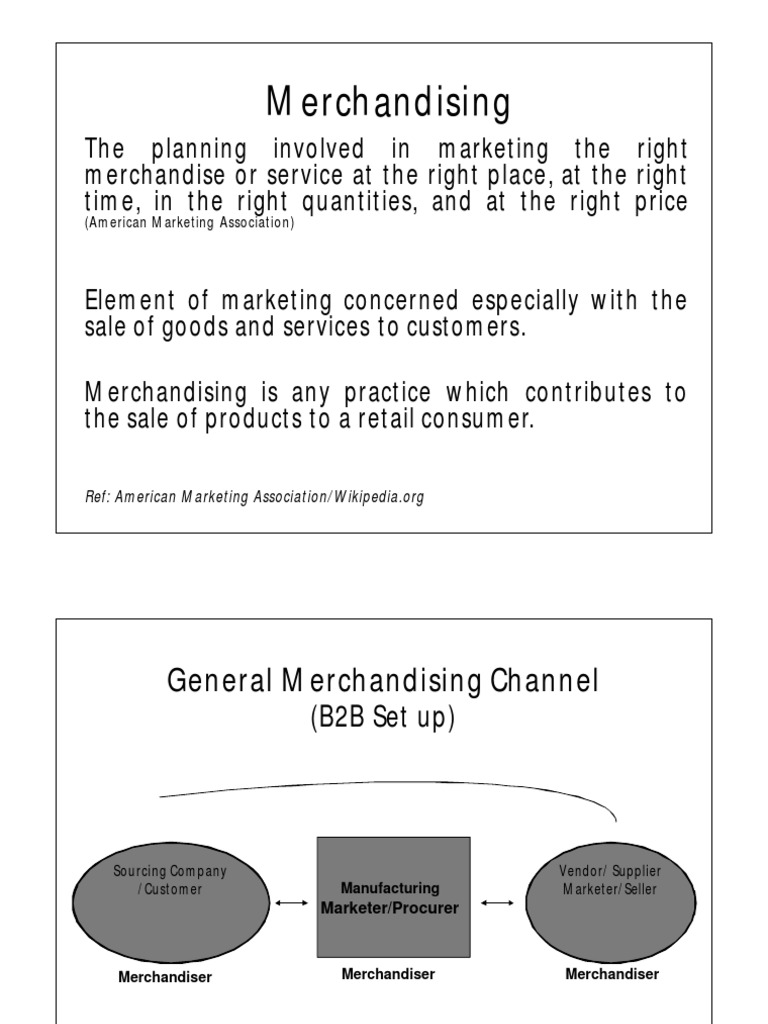 Understanding Merchandising Strategies | PDF | Retail | Merchandising