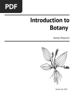 Introduction To General Botany PDF | PDF | Botany | Plants