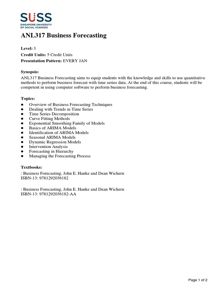 Mastering Time Series Analysis and Forecasting Techniques for Effective ...