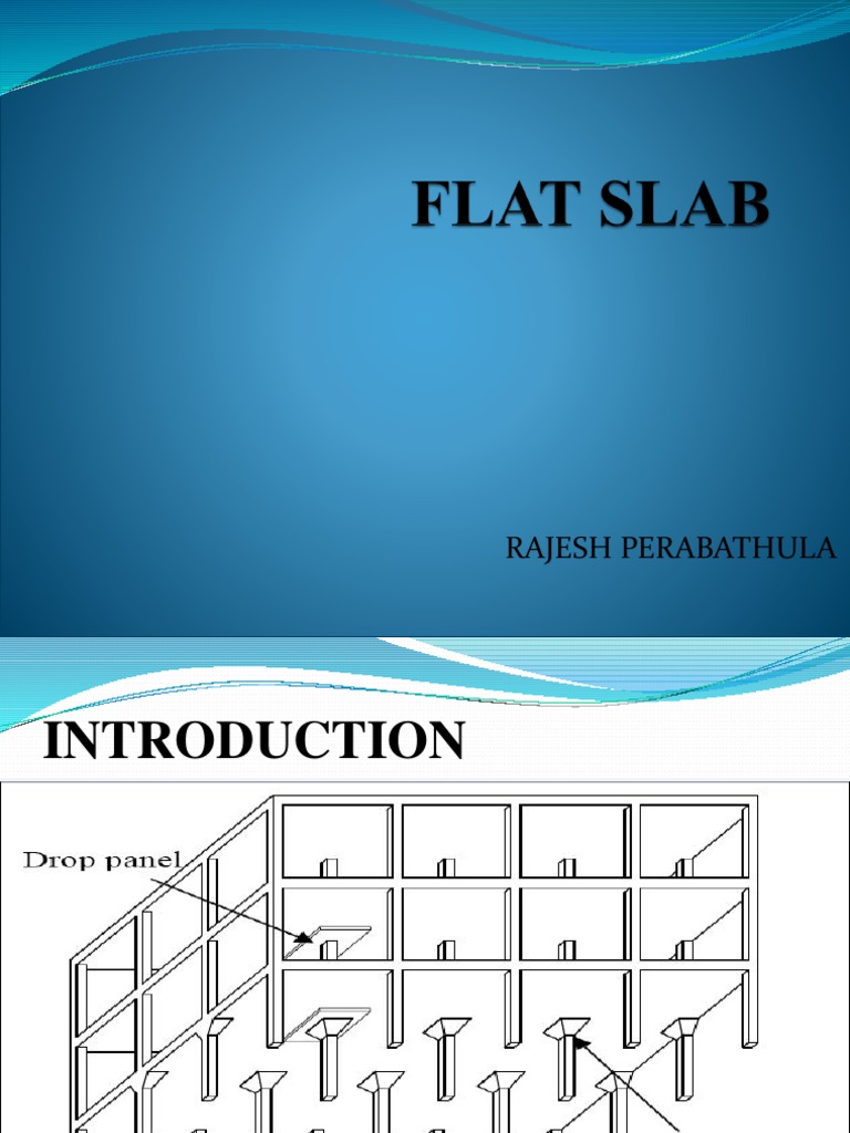 29 Presentation On Flat Slabs | PDF | Concrete | Building Materials
