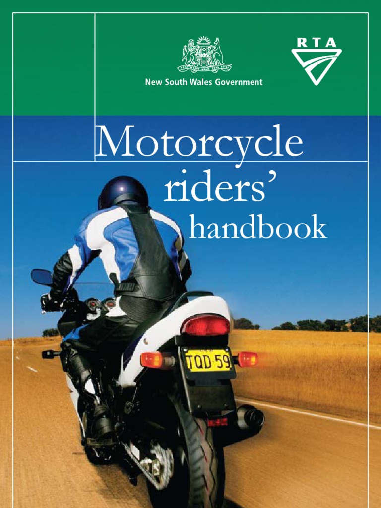 Motorcycle Riders Handbook | PDF | Motorcycle | Driver's License