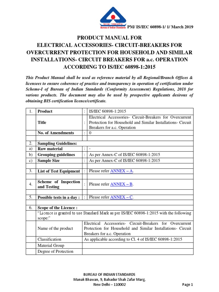 Product-Manual | PDF | Insulator (Electricity) | International ...