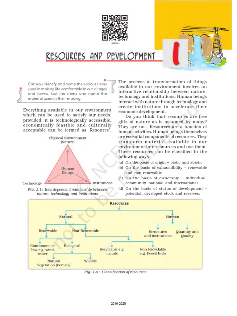 NCERT Book For Class 10 Geography Chapter 1 PDF | PDF | Soil | Sustainability