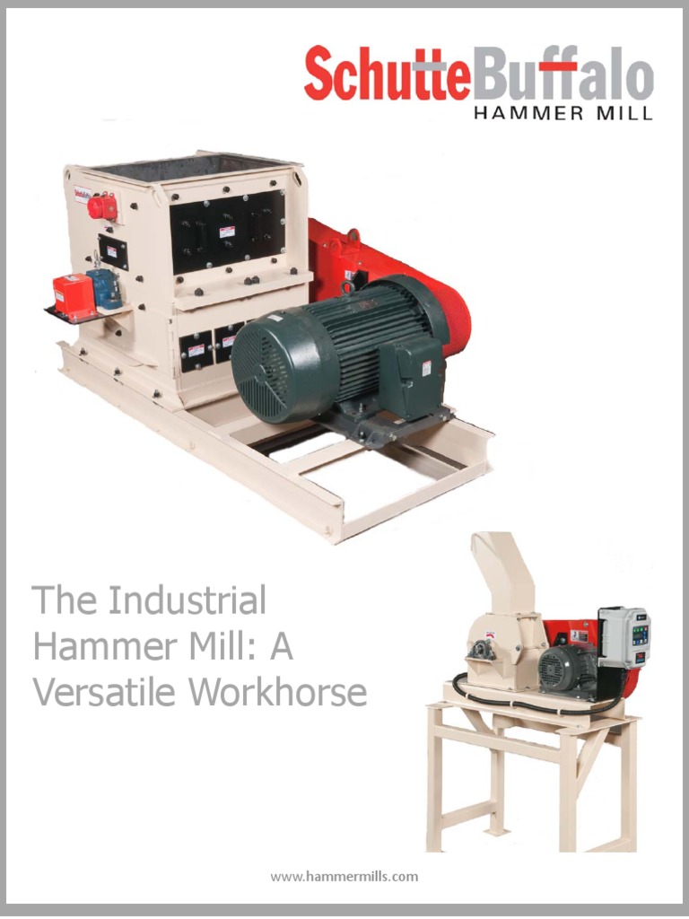 Ebook - Industrial Hammer Mill | PDF | Mill (Grinding) | Materials